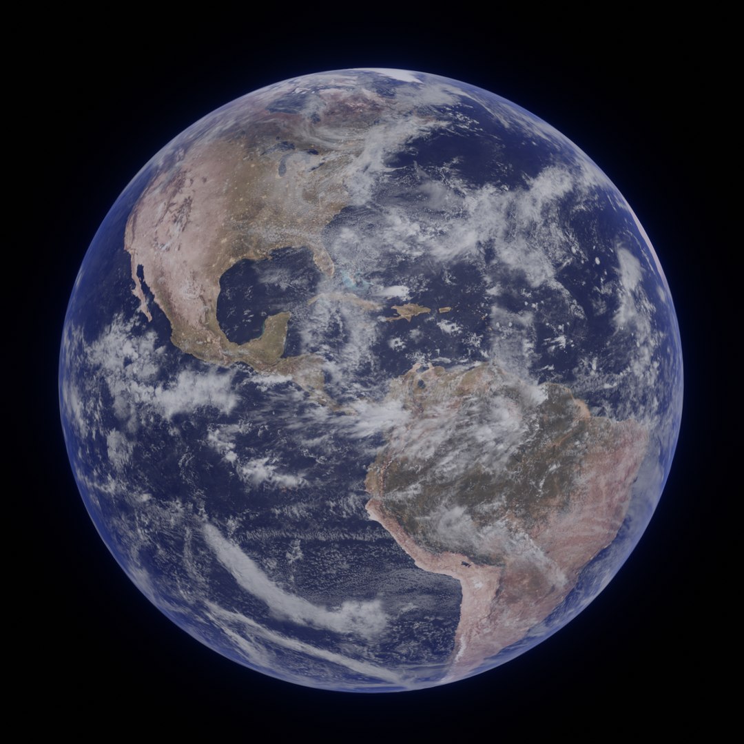 3D Earth Atmosphere Model - TurboSquid 1602055