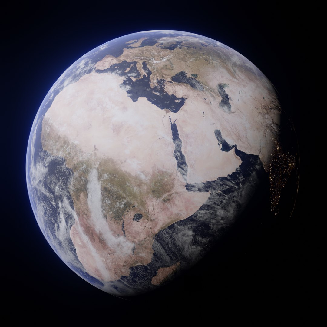 3D Earth Atmosphere Model - TurboSquid 1602055