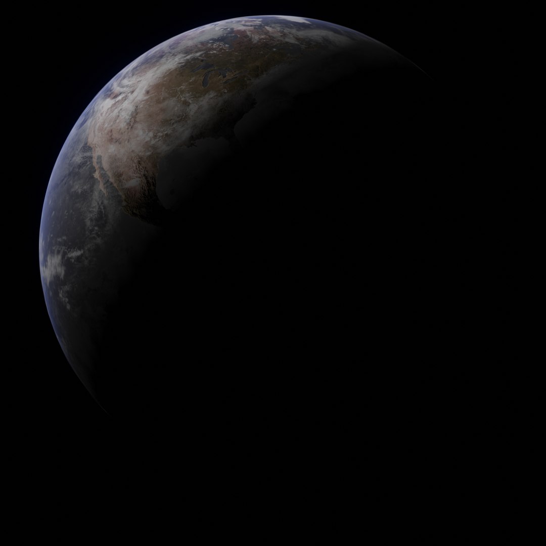 3D Earth Atmosphere Model - TurboSquid 1602055