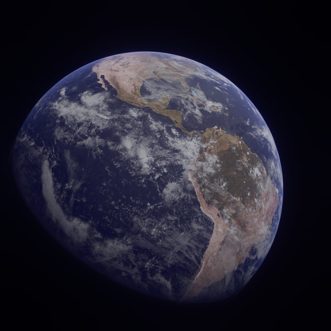 3D Earth Atmosphere Model - TurboSquid 1602055