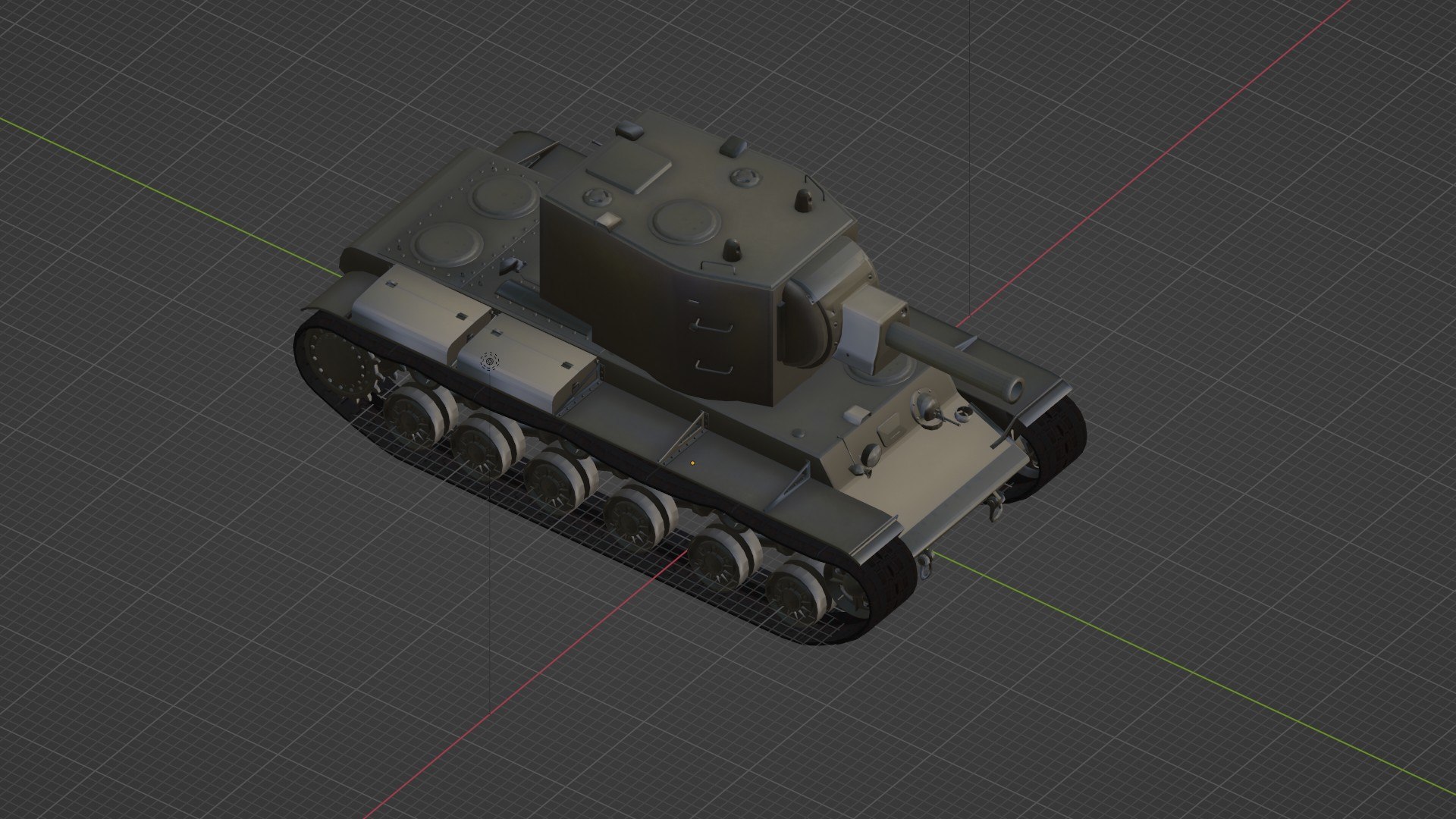 3D Kv-2 Model - TurboSquid 1974170