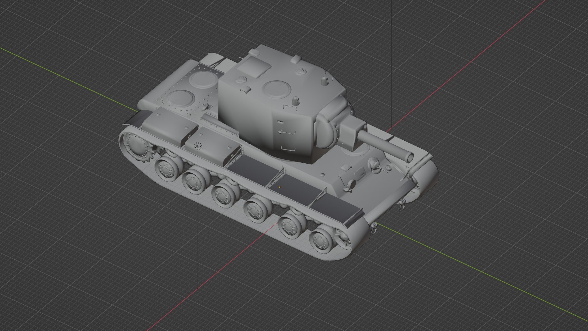 3D Kv-2 Model - TurboSquid 1974170