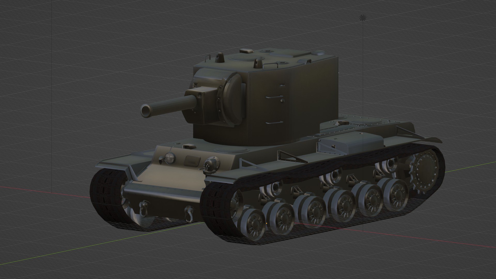 3D Kv-2 Model - TurboSquid 1974170
