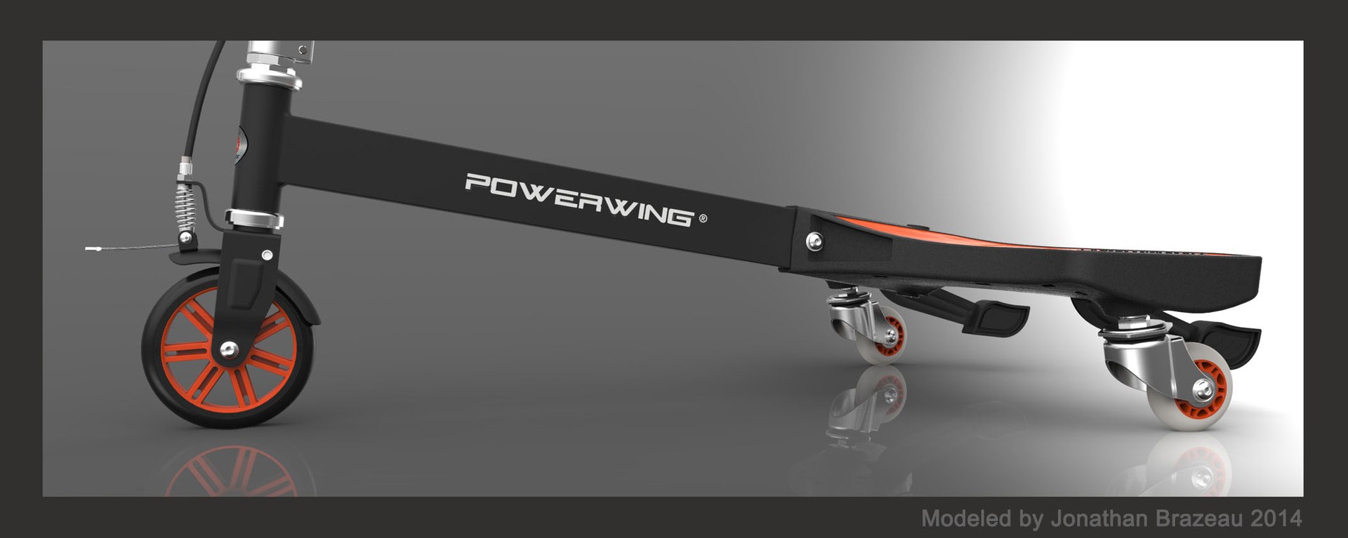 3d Model Razor Scooter