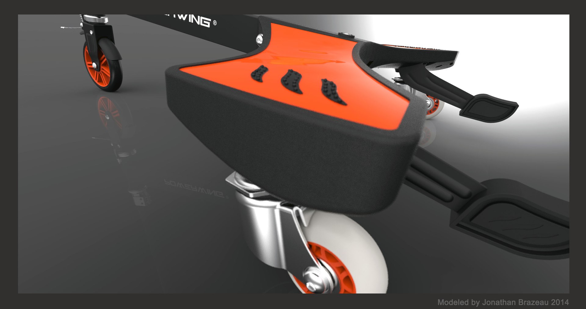 3d Model Razor Scooter