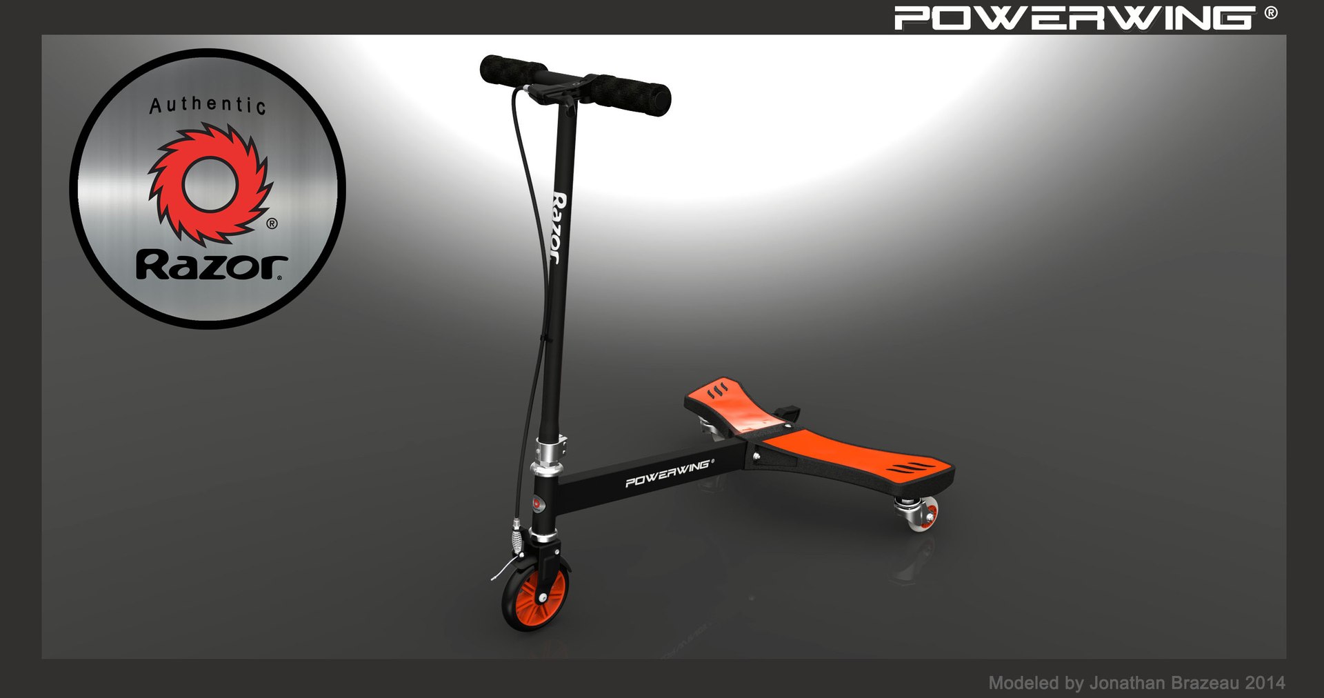 3d Model Razor Scooter