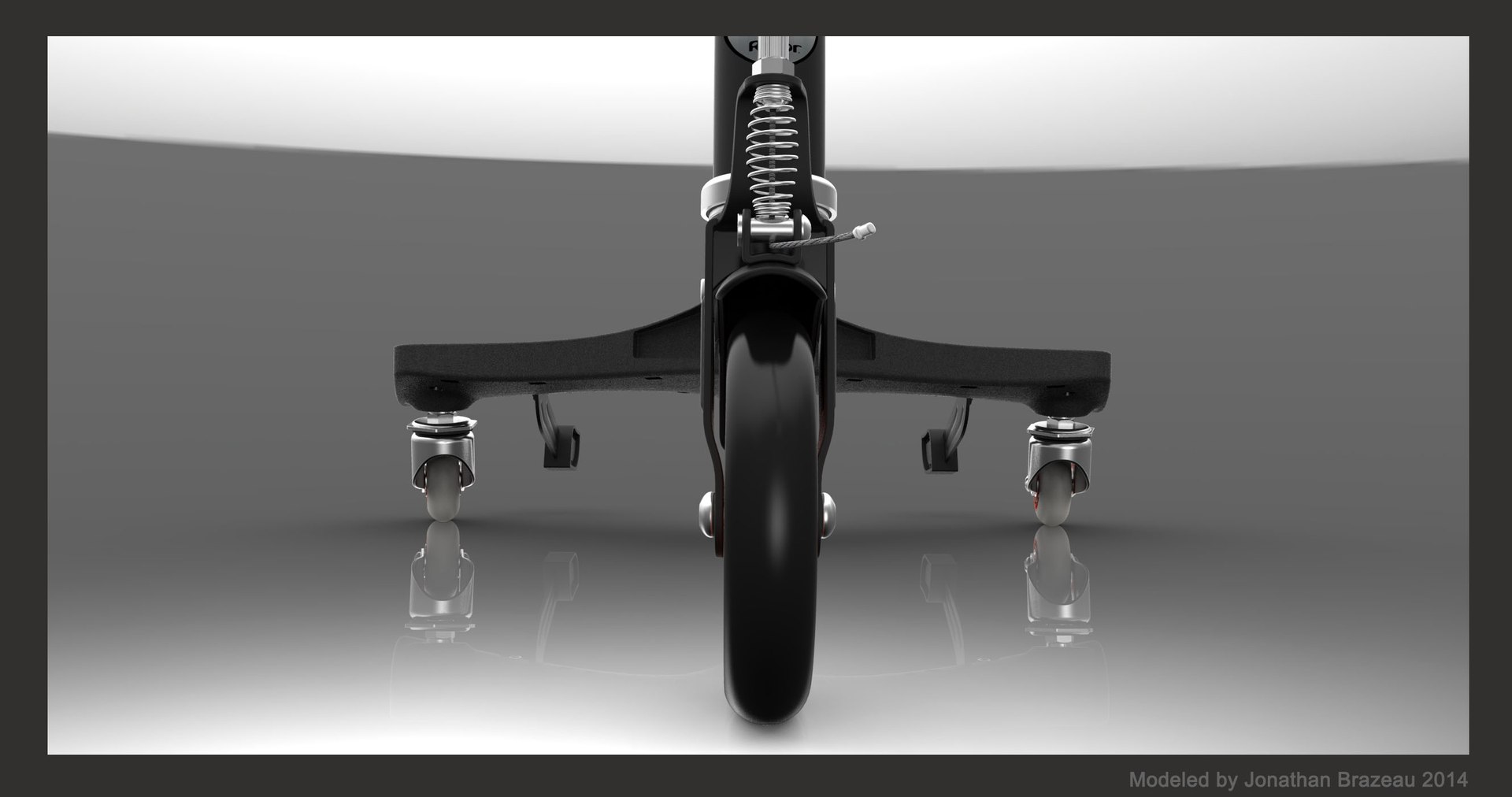 3d Model Razor Scooter