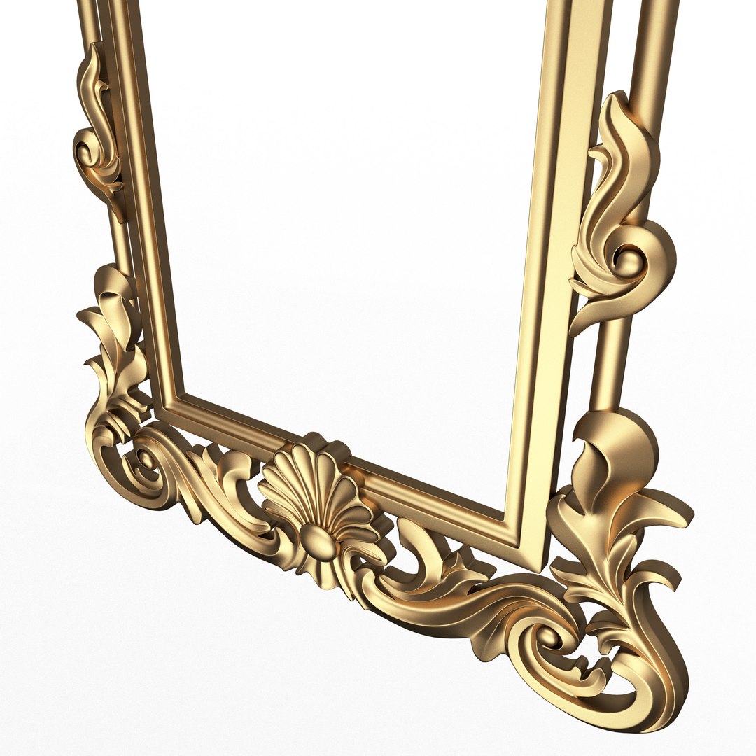 Classic Mirror 06 3D model - TurboSquid 1959967