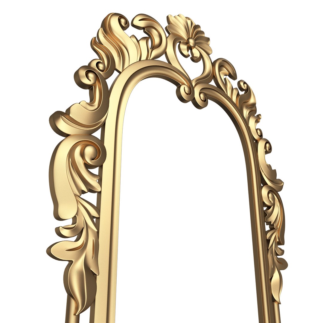 Classic Mirror 06 3D model - TurboSquid 1959967