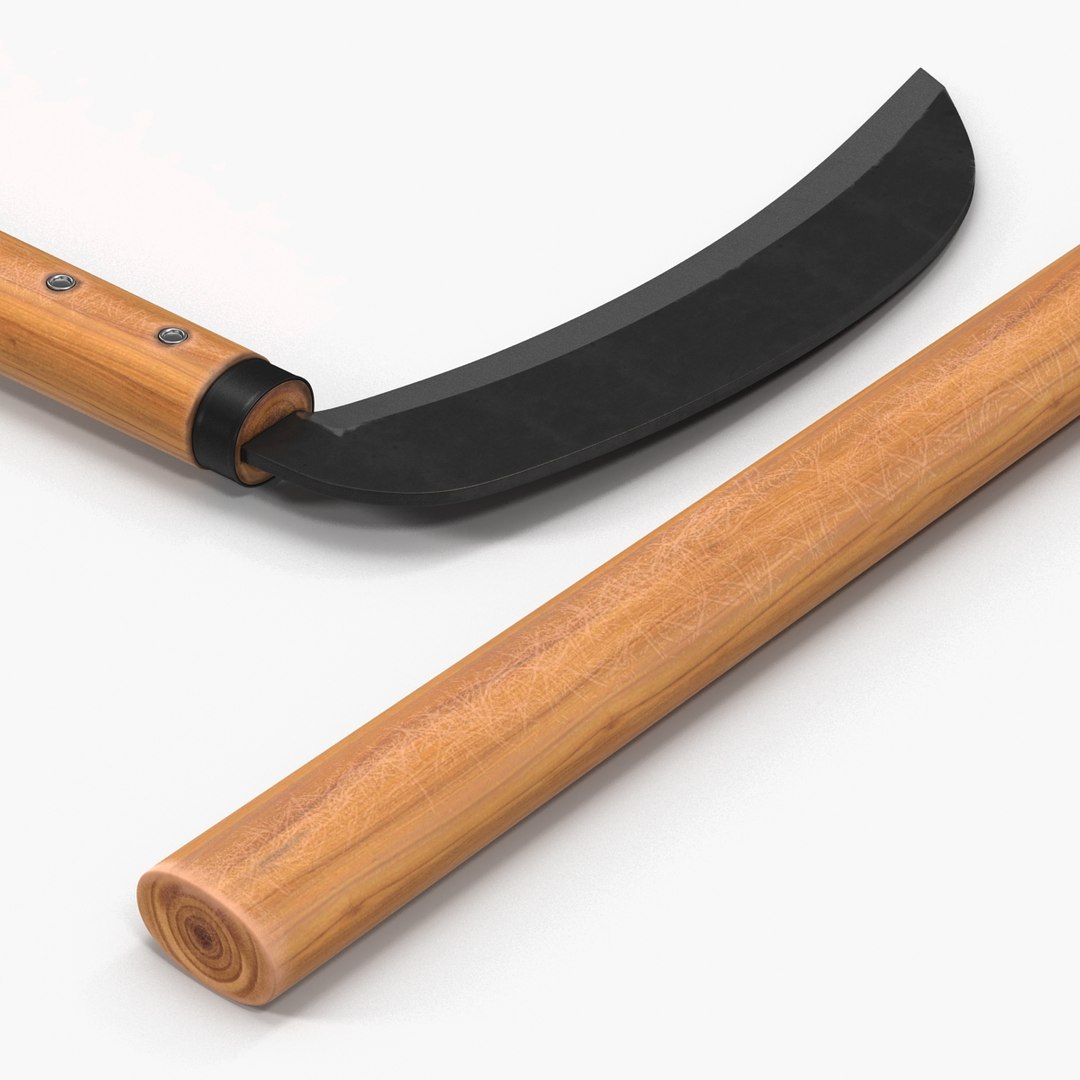 3d Kama Weapon Model