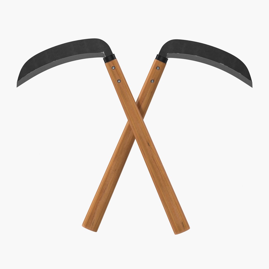 3d Kama Weapon Model