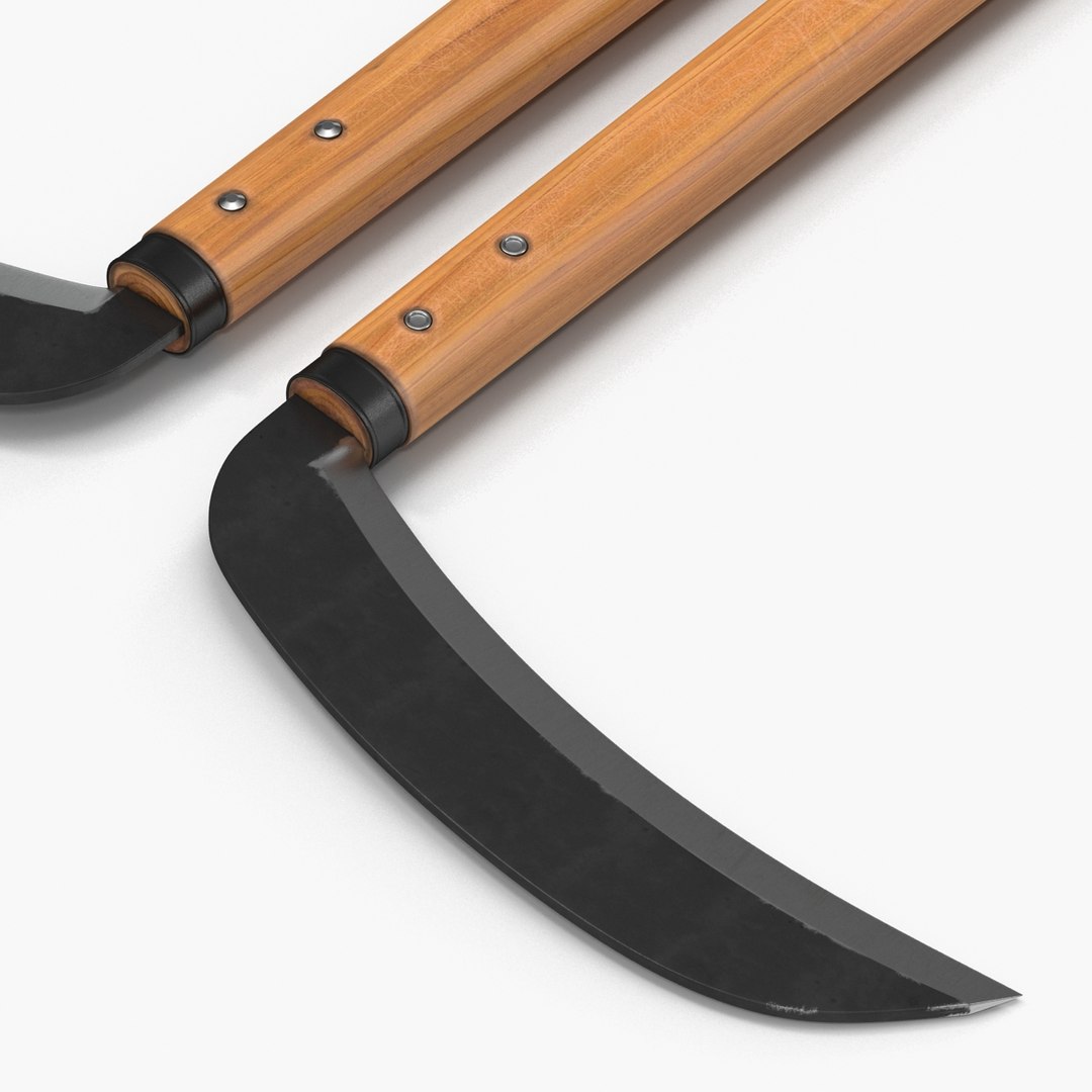 3d Kama Weapon Model