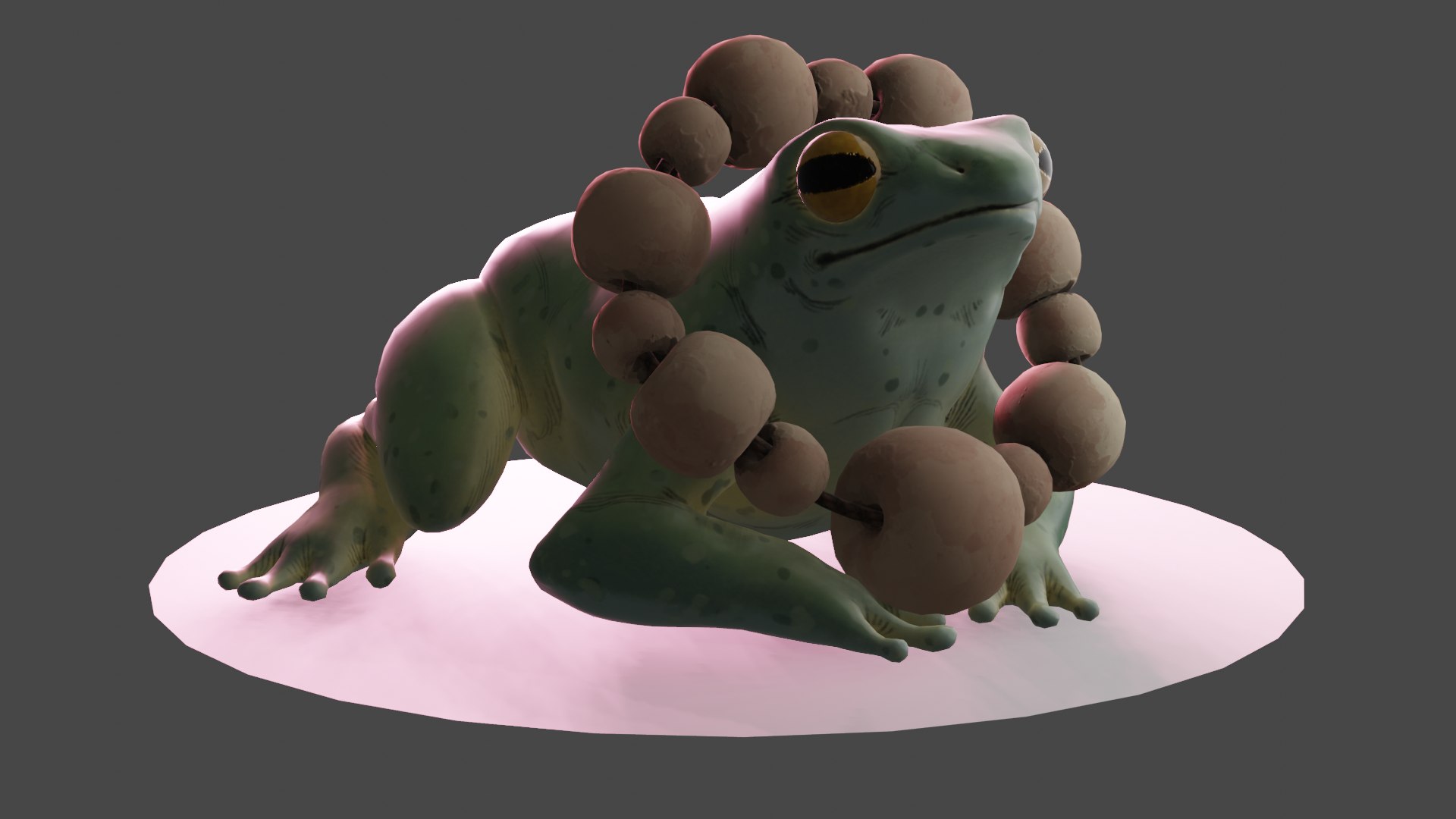 Zen Frog 3D - TurboSquid 1991736