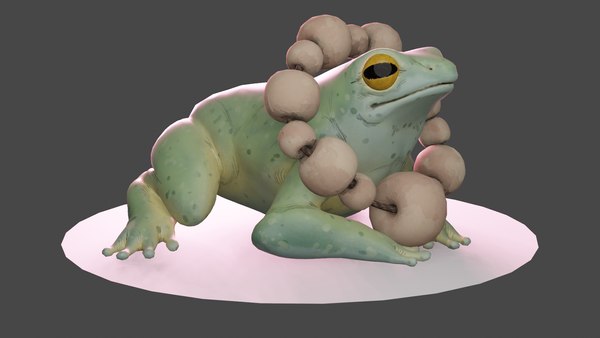 modelo 3d Zen Frog - TurboSquid 1991736
