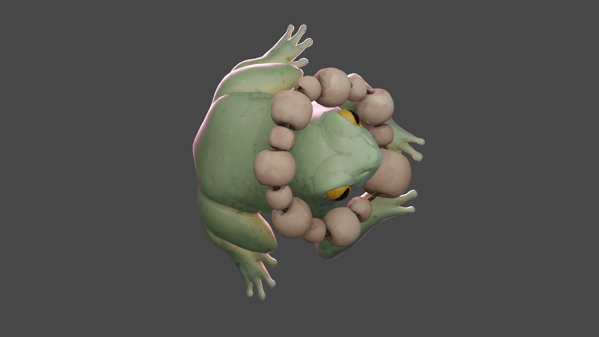 Zen Frog 3D - TurboSquid 1991736