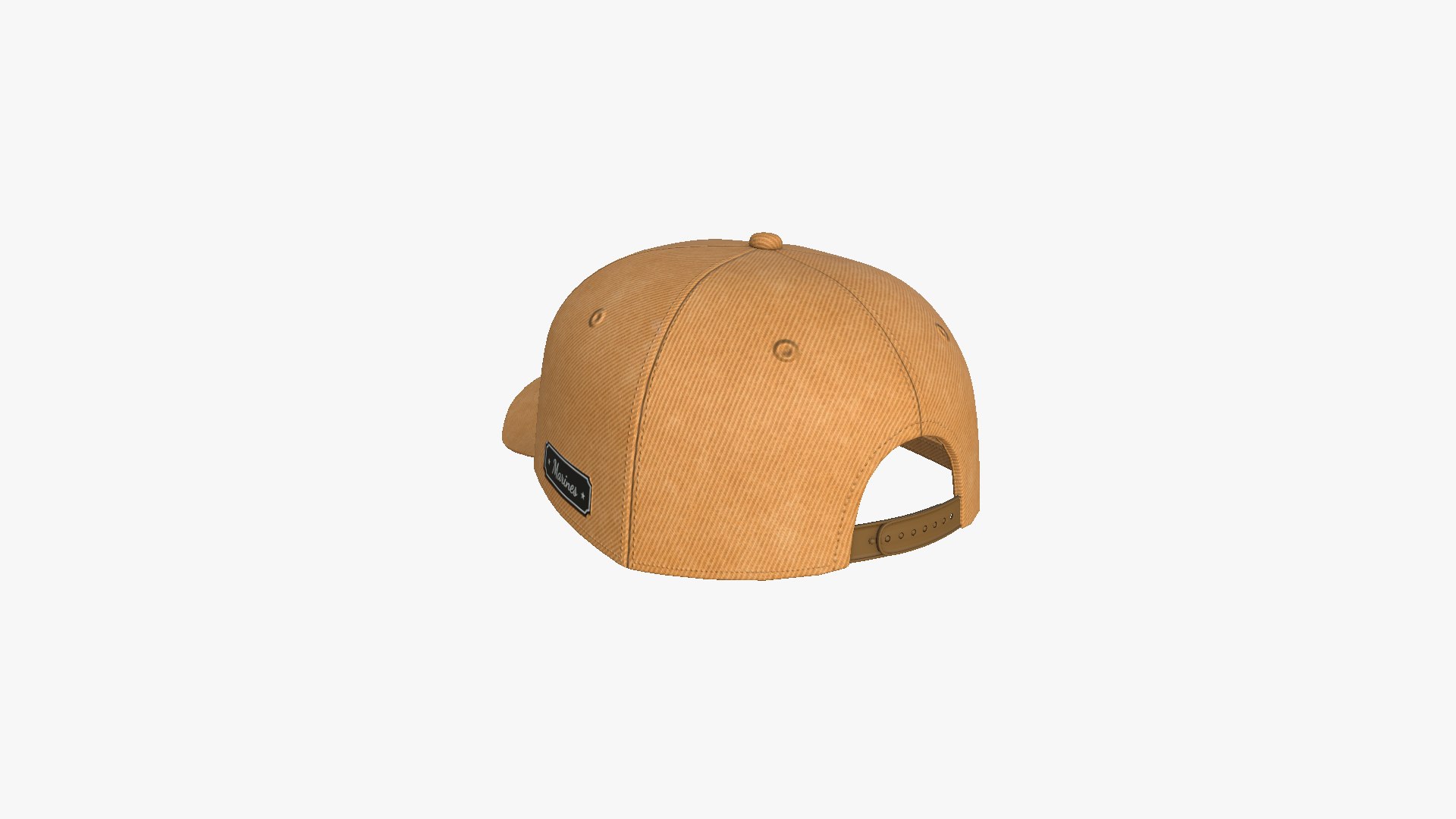3D Cap A02 Brown- Character Fashion Design - TurboSquid 2095601