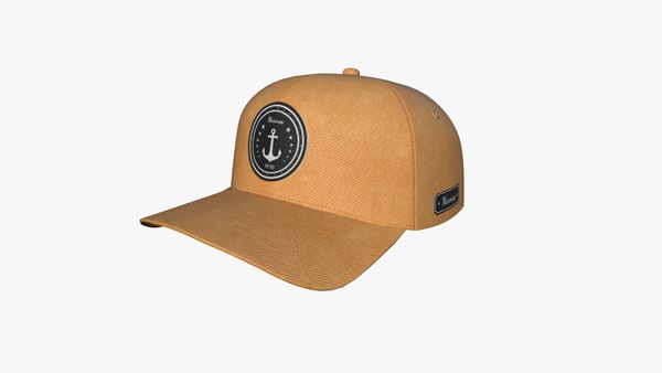 modelo 3d Cap A02 Brown- Character Fashion Design - TurboSquid 2095601
