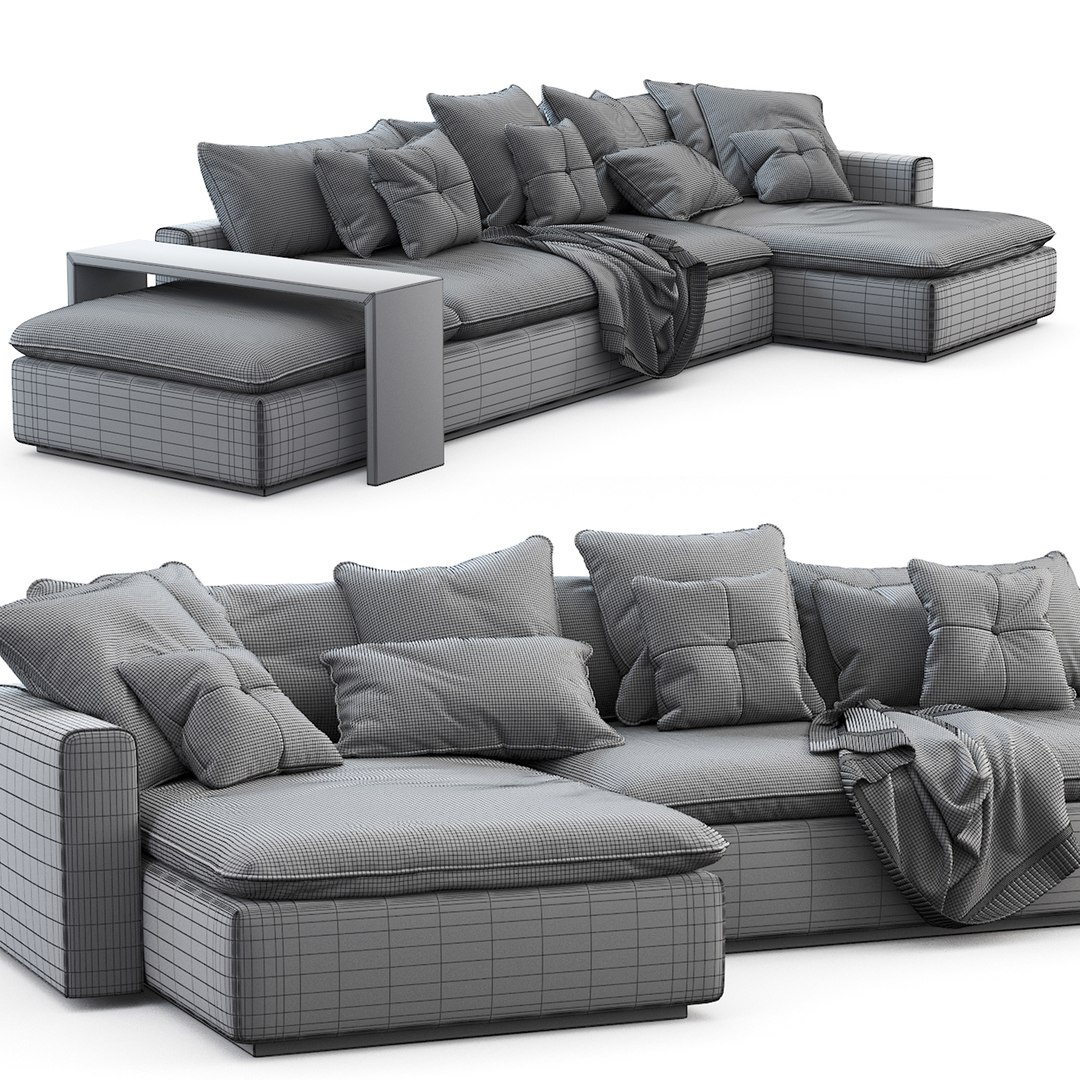 Indera Sofa Weeknd 3D - TurboSquid 1567986