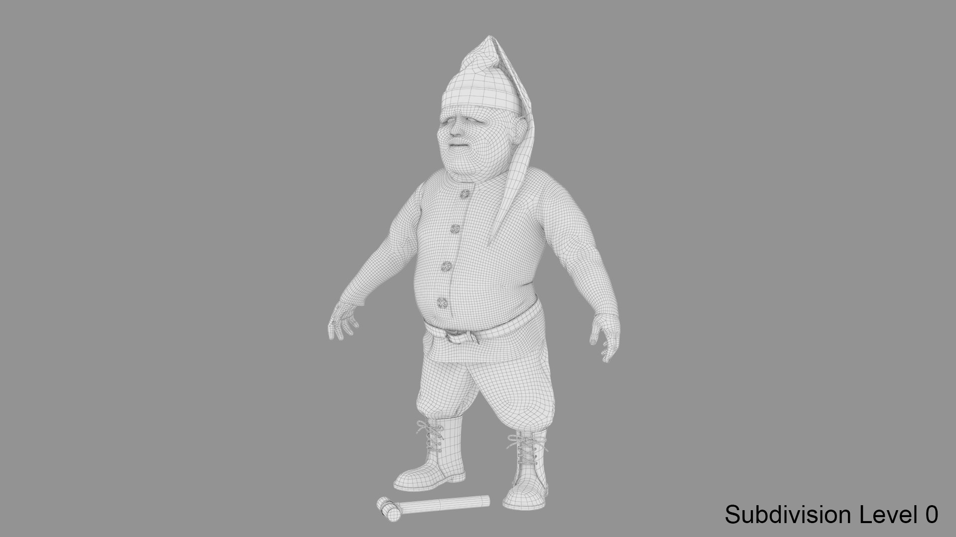 3D Dwarf Character Male - TurboSquid 1639444