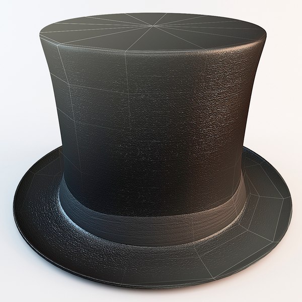 3d model hat fashion modelled