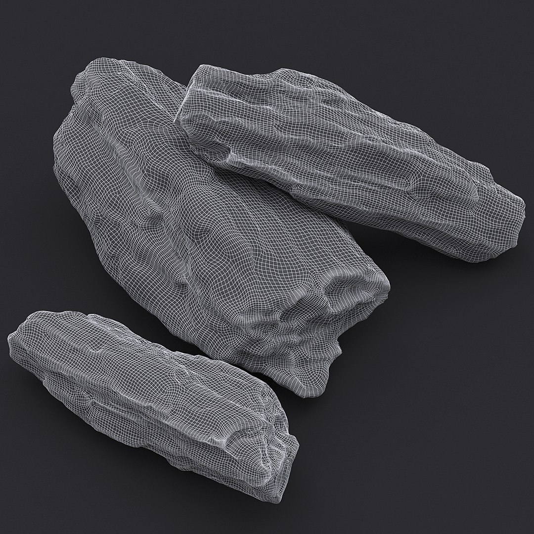 3D Stone V Model - TurboSquid 2133835