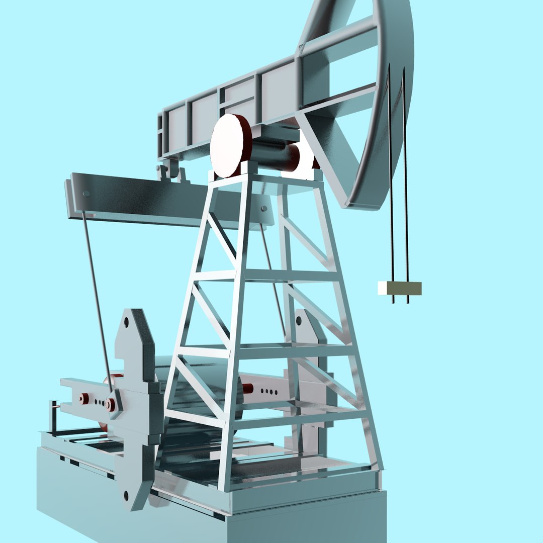 3d Model Rocking Machine Oil