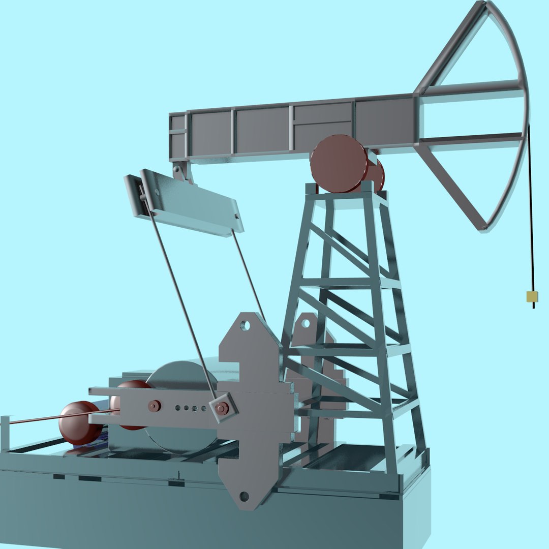 3d Model Rocking Machine Oil
