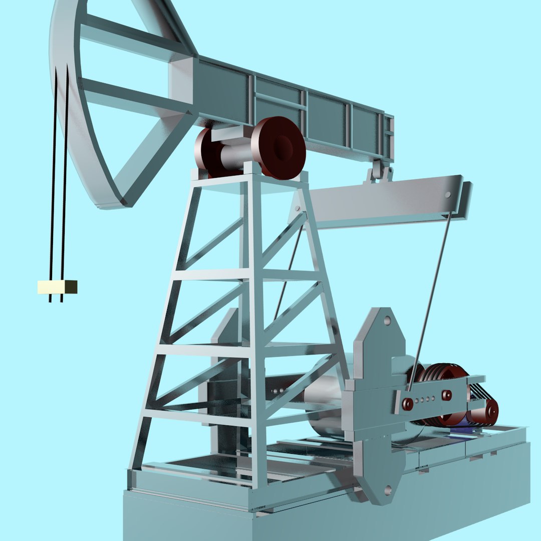 3d Model Rocking Machine Oil