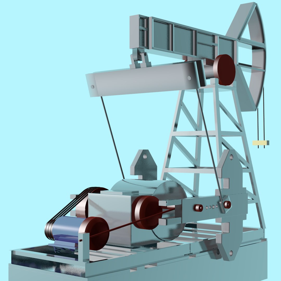 3d Model Rocking Machine Oil