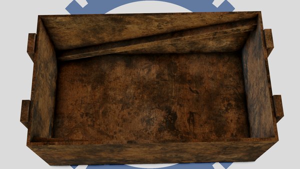 3D Wood Crate - game ready - 4k - TurboSquid 1972397