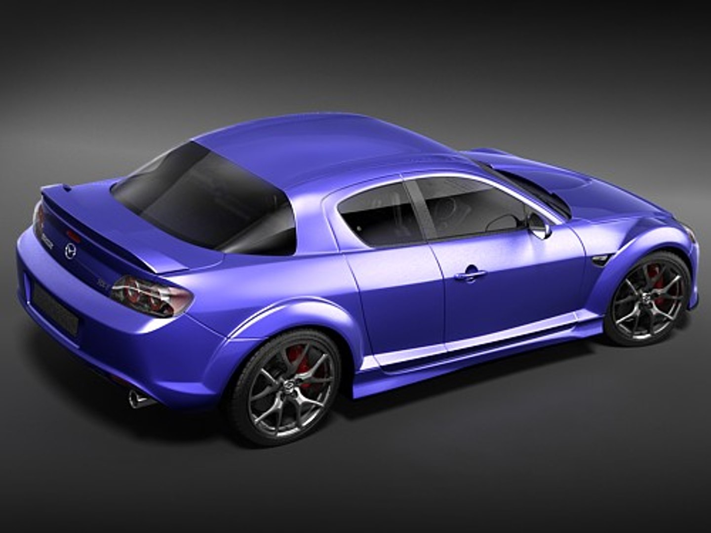 3d Model Mazda Rx8 Sport 2008