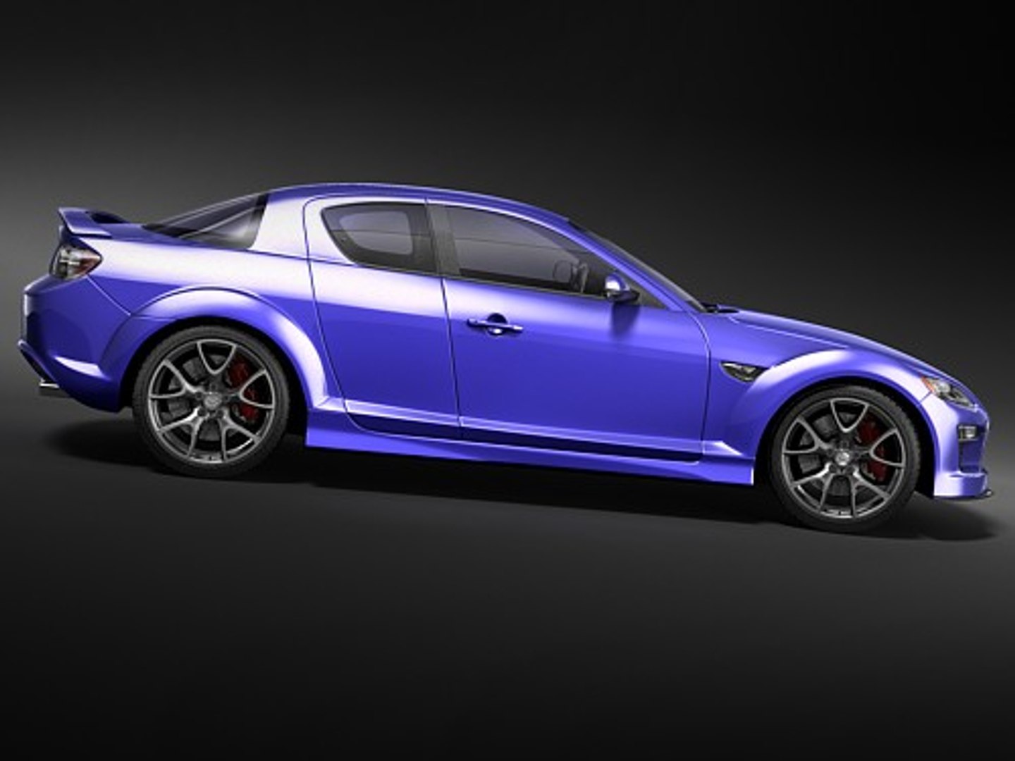 3d Model Mazda Rx8 Sport 2008