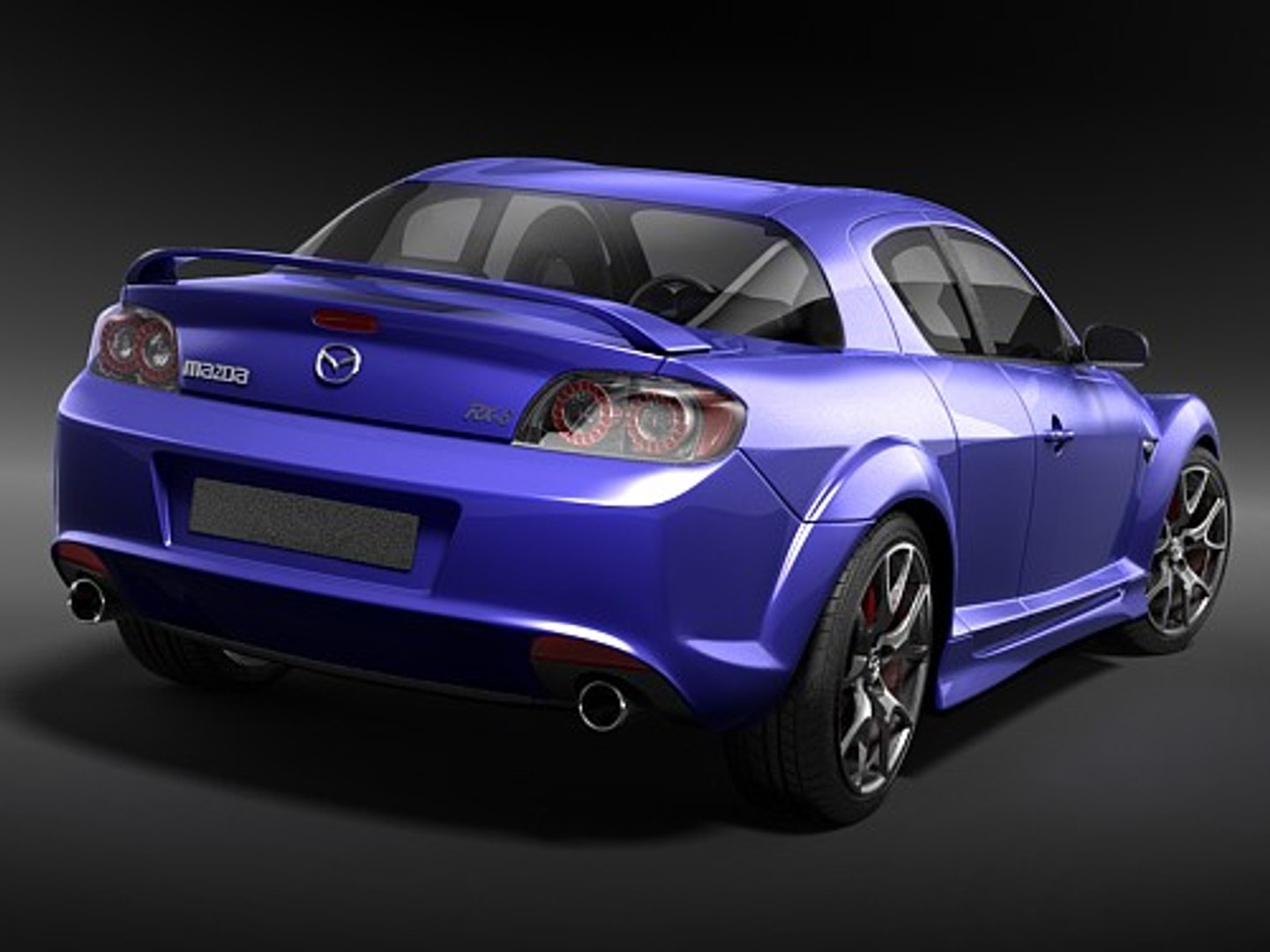 3d Model Mazda Rx8 Sport 2008