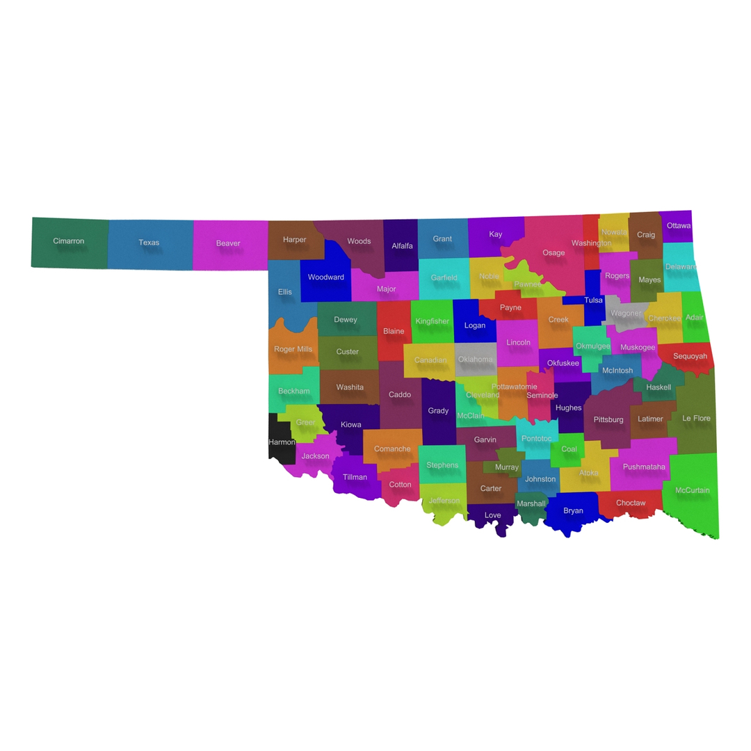 Max Oklahoma Counties