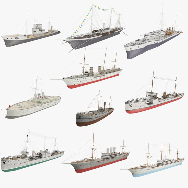 3D Steamship Models | TurboSquid