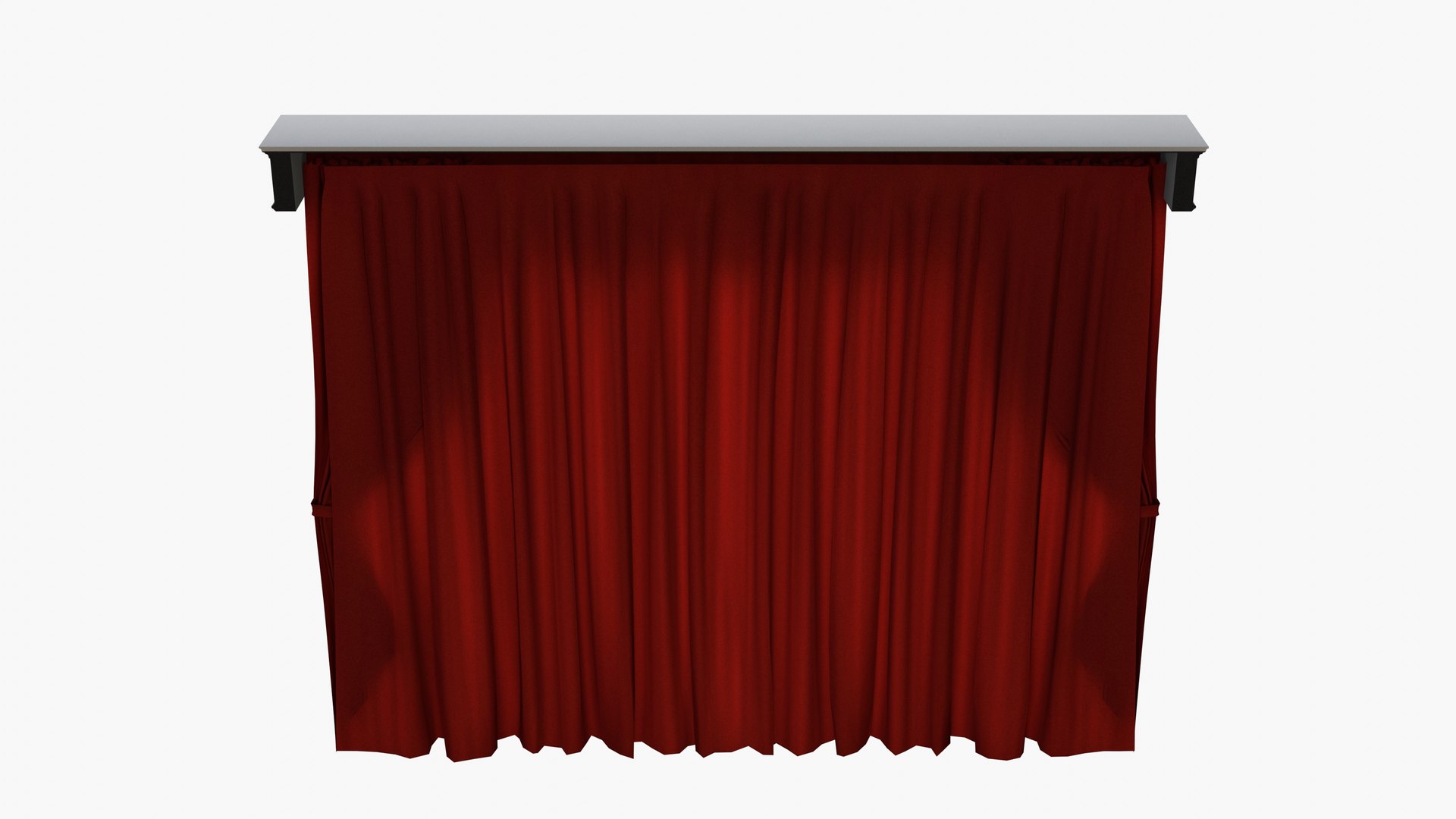 3D Curtain With Animation - TurboSquid 2013816