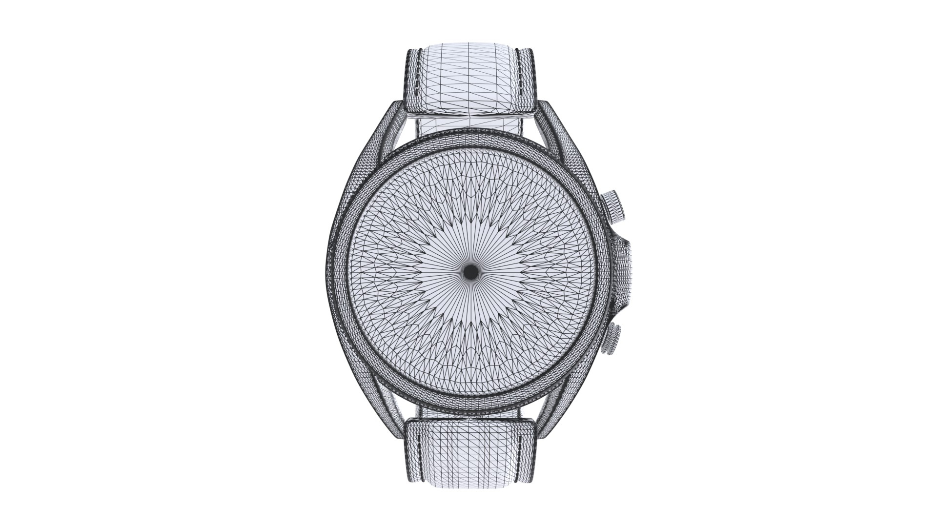 Samsung Galaxy Watch 3 - Classic Mystic Black 3D Model - TurboSquid 1934790