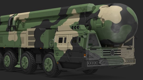 Icbm launch vehicle generic model - TurboSquid 1518236