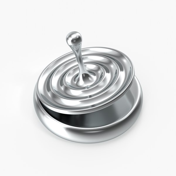 3D Spinning Top on a Concave Base - TurboSquid 1725445