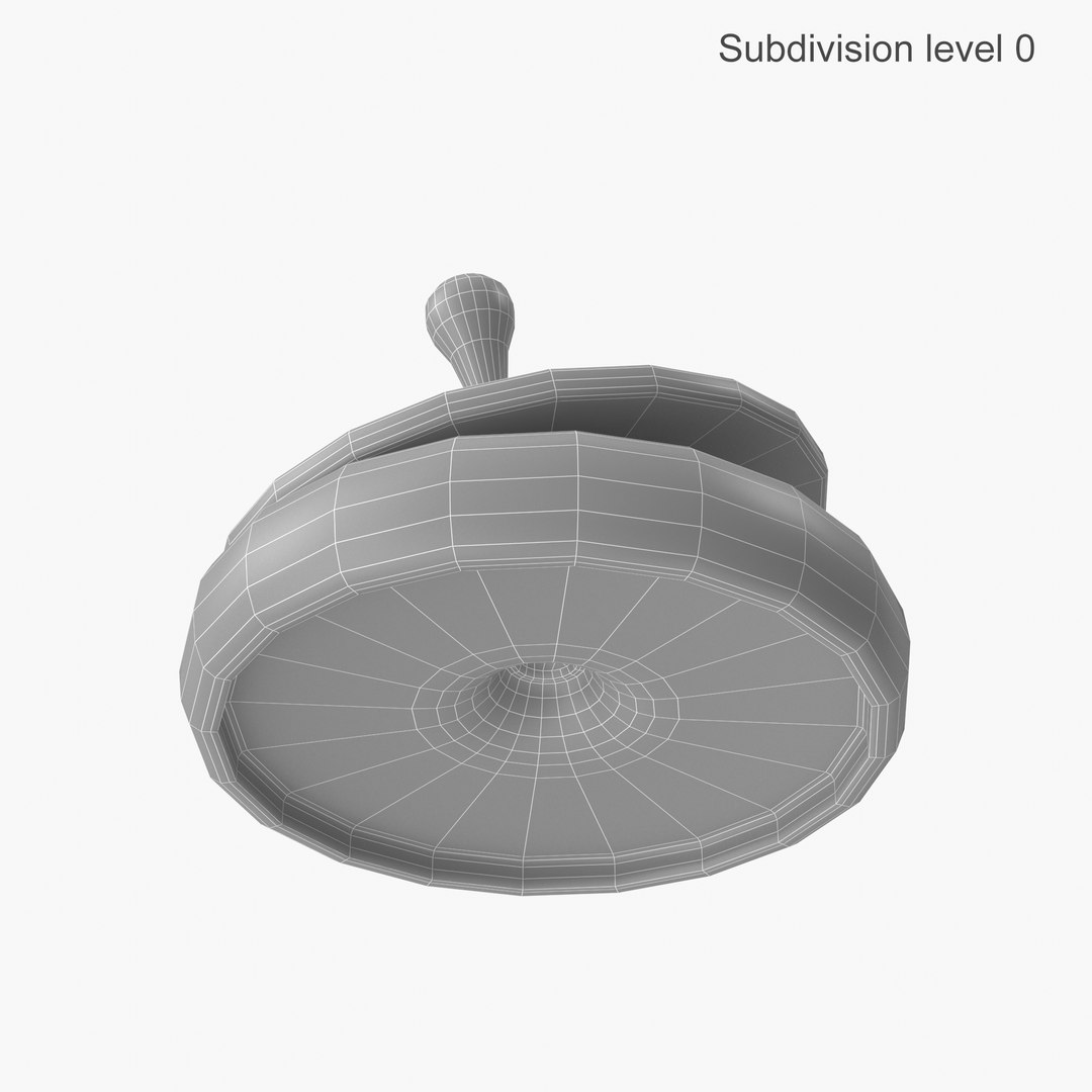 3D Spinning Top On A Concave Base - TurboSquid 1725445