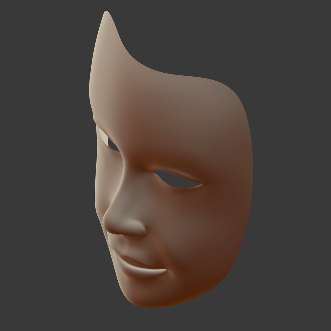 Neutral Mask 3D Model - TurboSquid 1352984