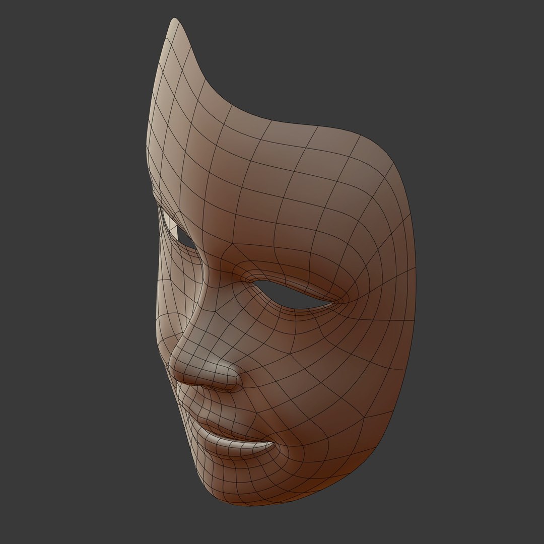 Neutral Mask 3D Model - TurboSquid 1352984