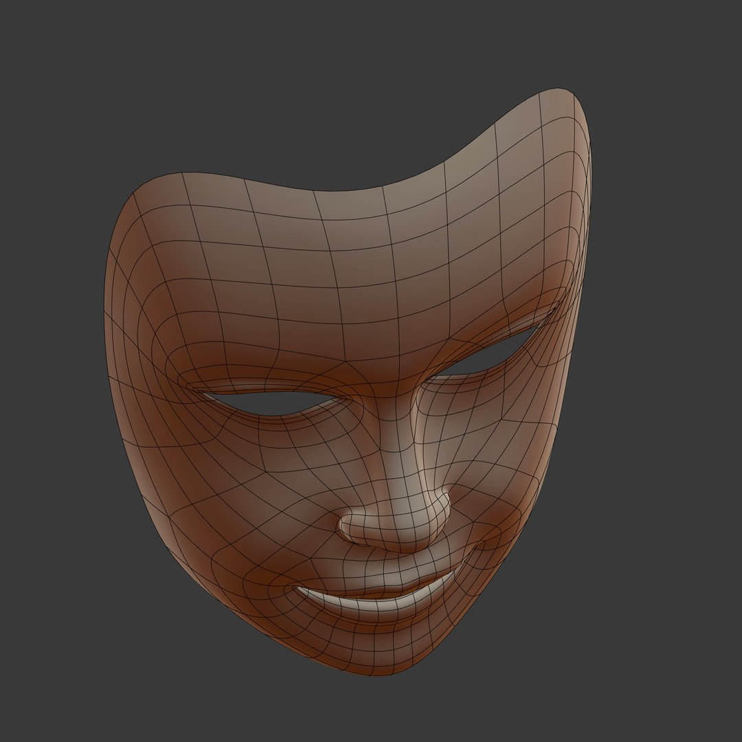 Neutral Mask 3D Model - TurboSquid 1352984