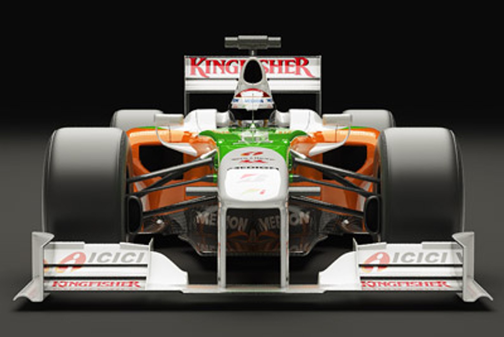 3d Model Of Force India