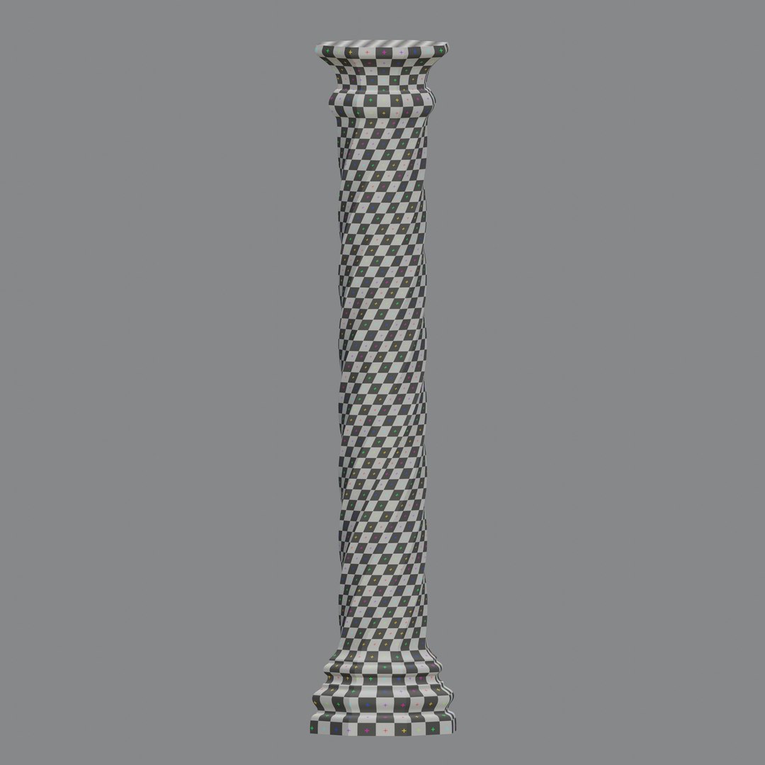 3D column marble model - TurboSquid 1478908