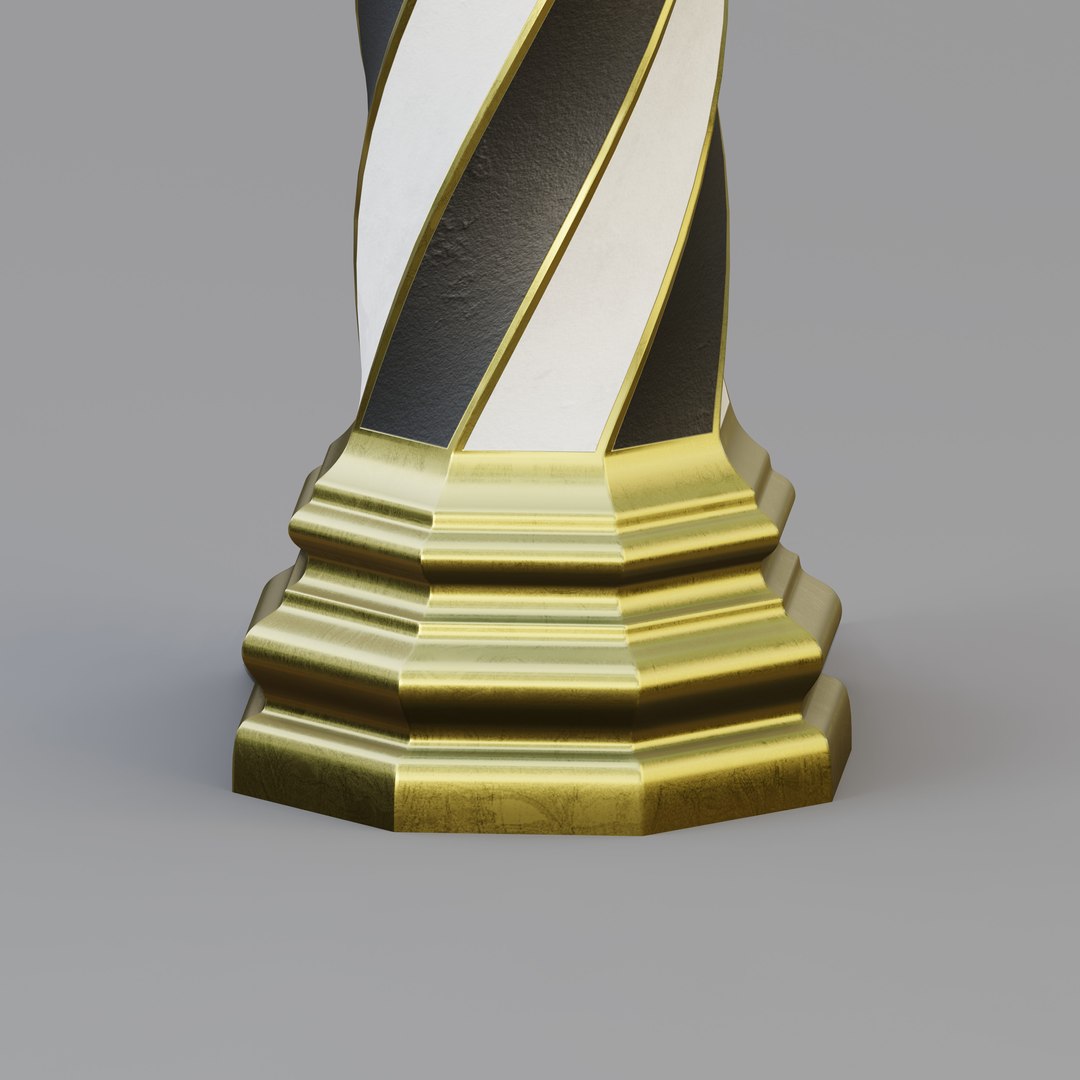 3D column marble model - TurboSquid 1478908