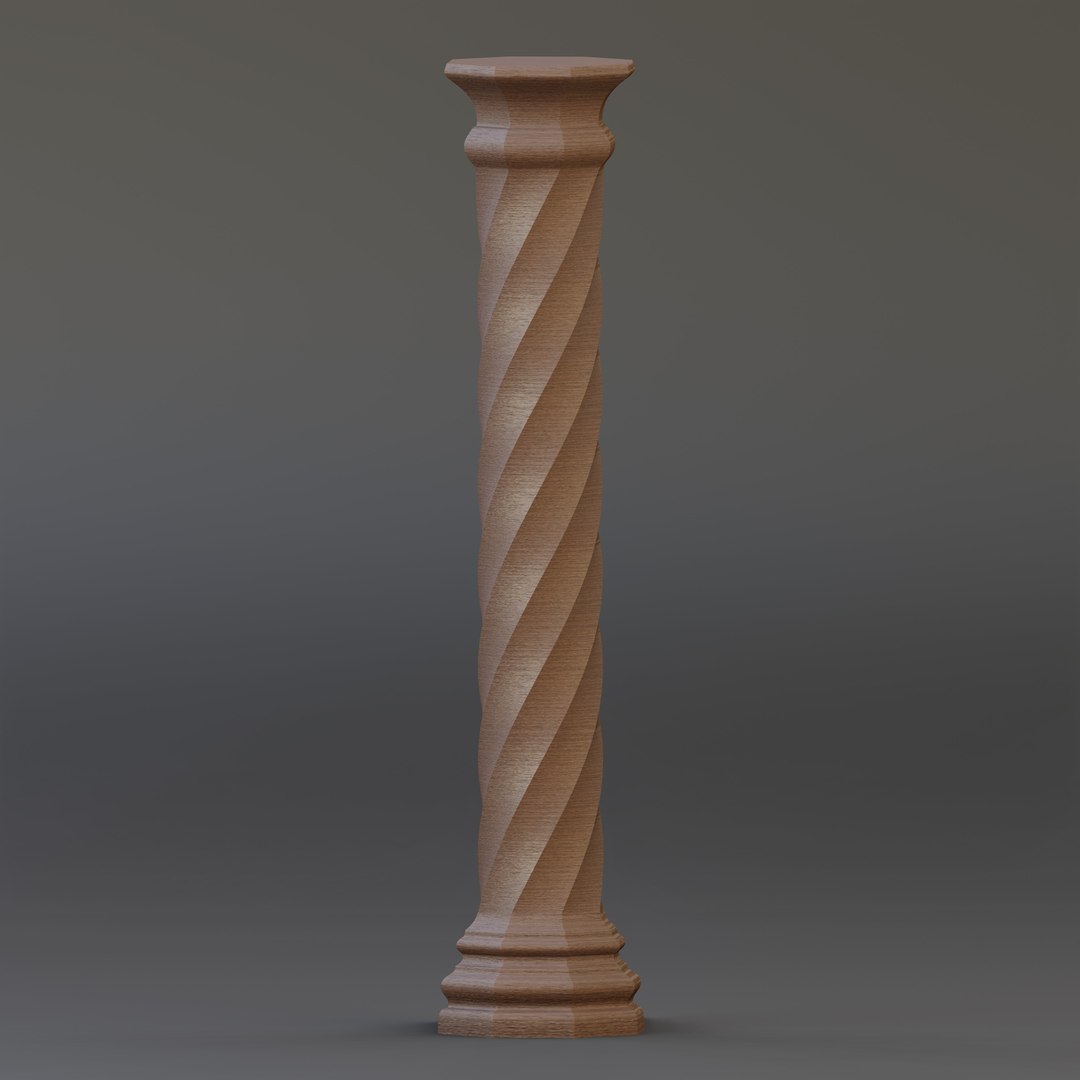 3D column marble model - TurboSquid 1478908