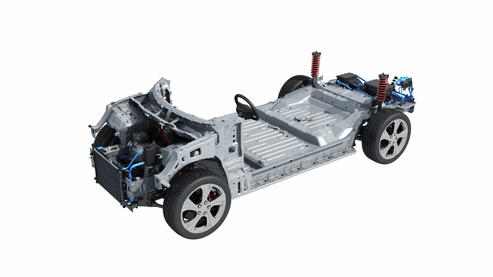 3D Model Electric SUV X-Ray - TurboSquid 1990732