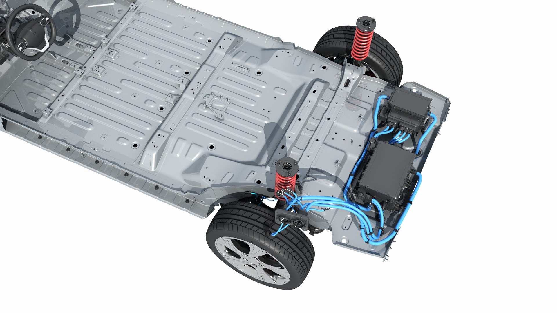 3D Model Electric SUV X-Ray - TurboSquid 1990732