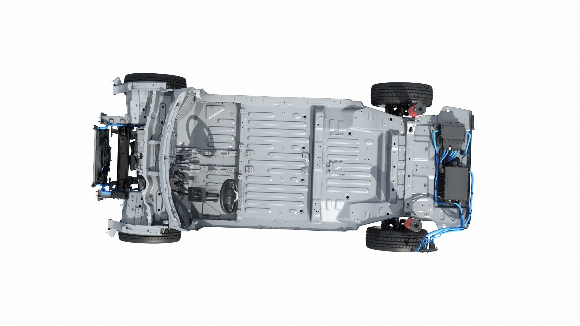 3D Model Electric SUV X-Ray - TurboSquid 1990732